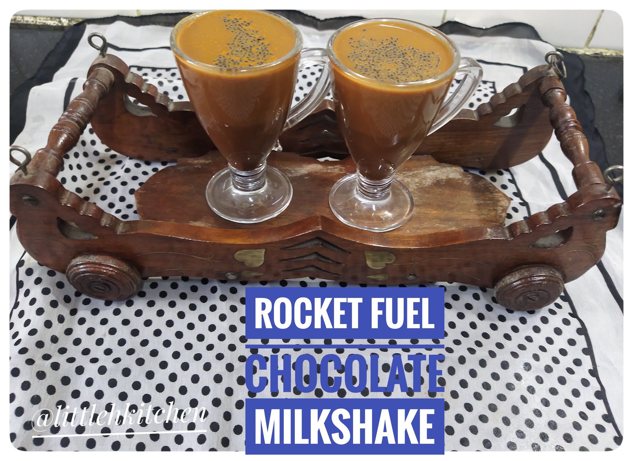 Rocket Fuel Chocolate Milkshake
