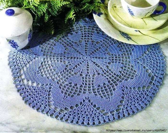Crochet: Tulip doilies