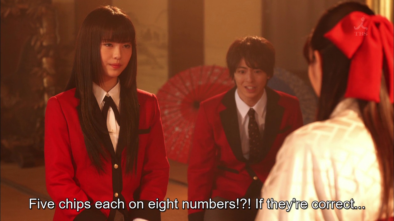 Nao Kanzaki and a few friends: Kakegurui drama: episode five recap
