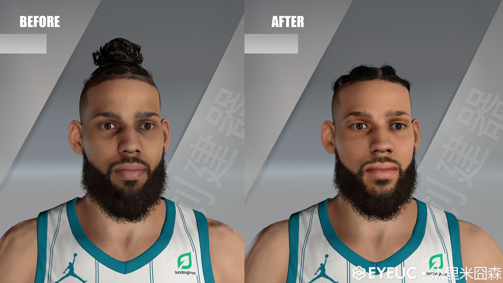 Cody and Caleb Martin Cyberface, Hair Update and Body Model by white 55 ...