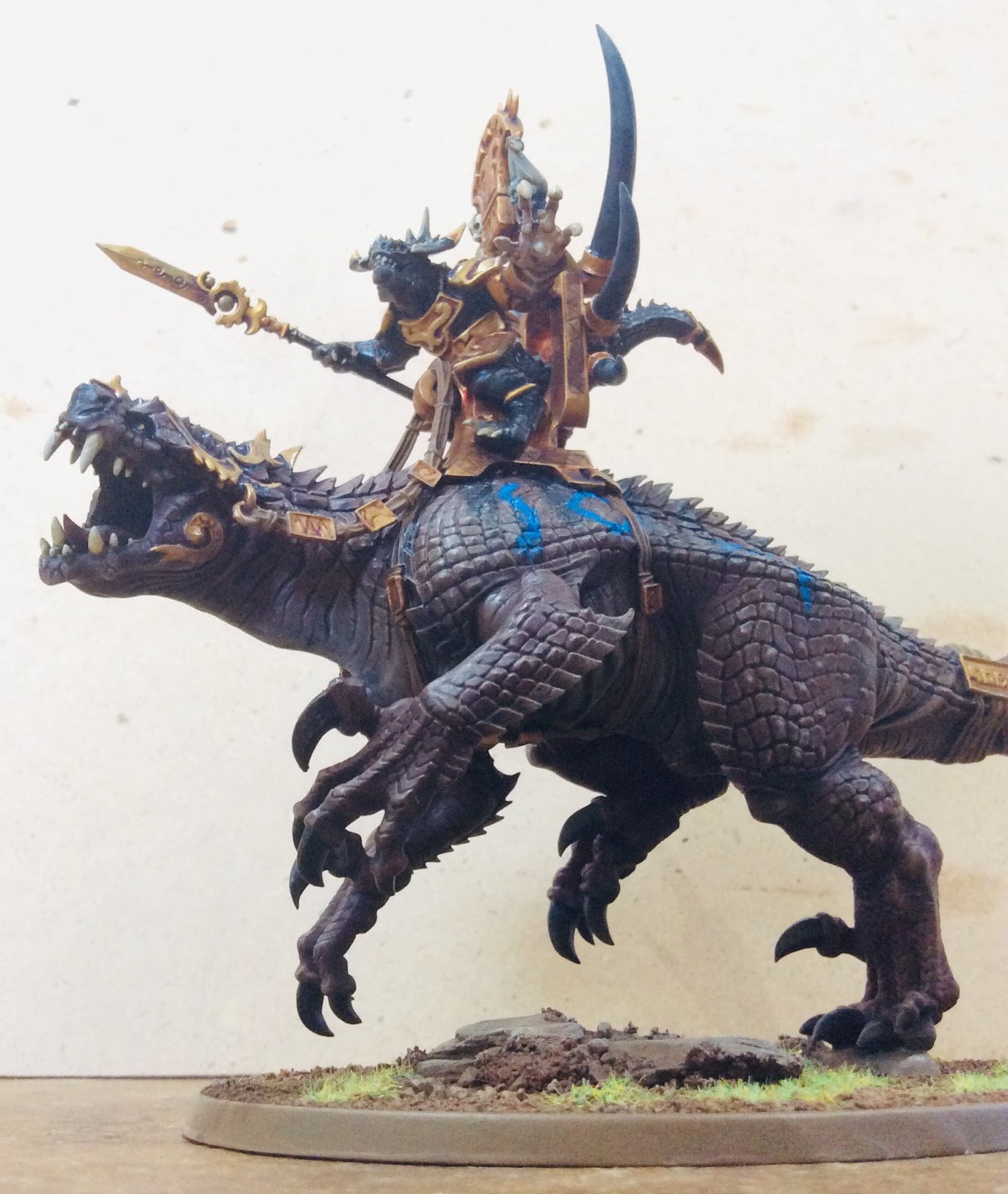 Redtoof's Mostly 40K Blog: The Lizard Project - Saurus Oldbloods