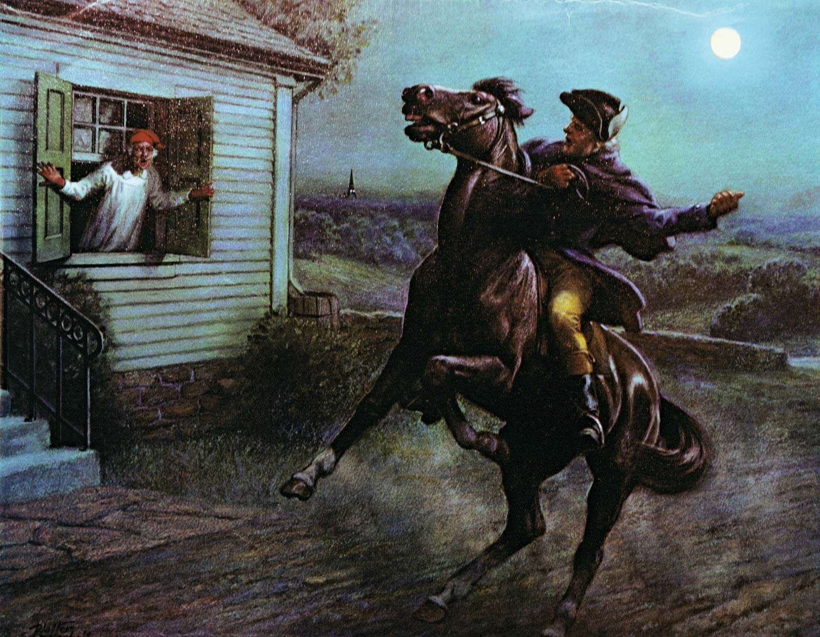 Passion for the Past: The Midnight Riders of April 18, 1775: Prescott ...