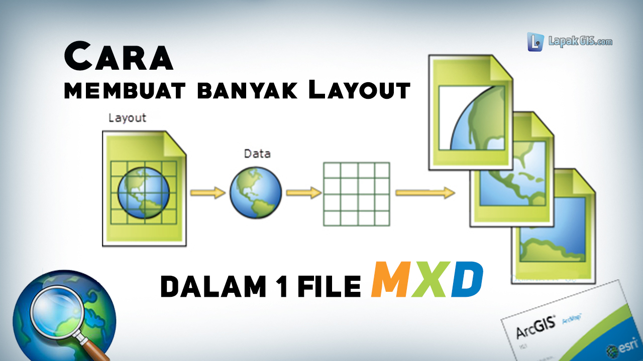 Cara Membuat Banyak Layout dalam Satu File pada Arcgis - Lapak GIS