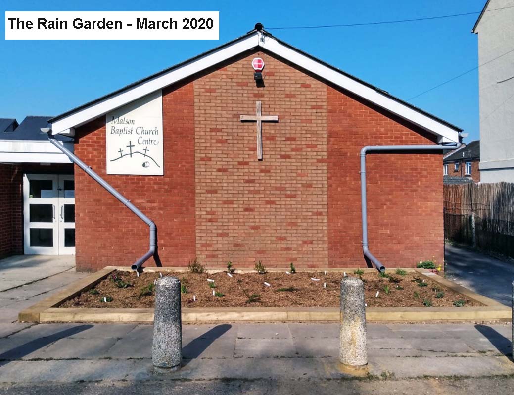 Matson Baptist Church, Matson Avenue, Gloucester GL4 6LA: Rain Garden ...