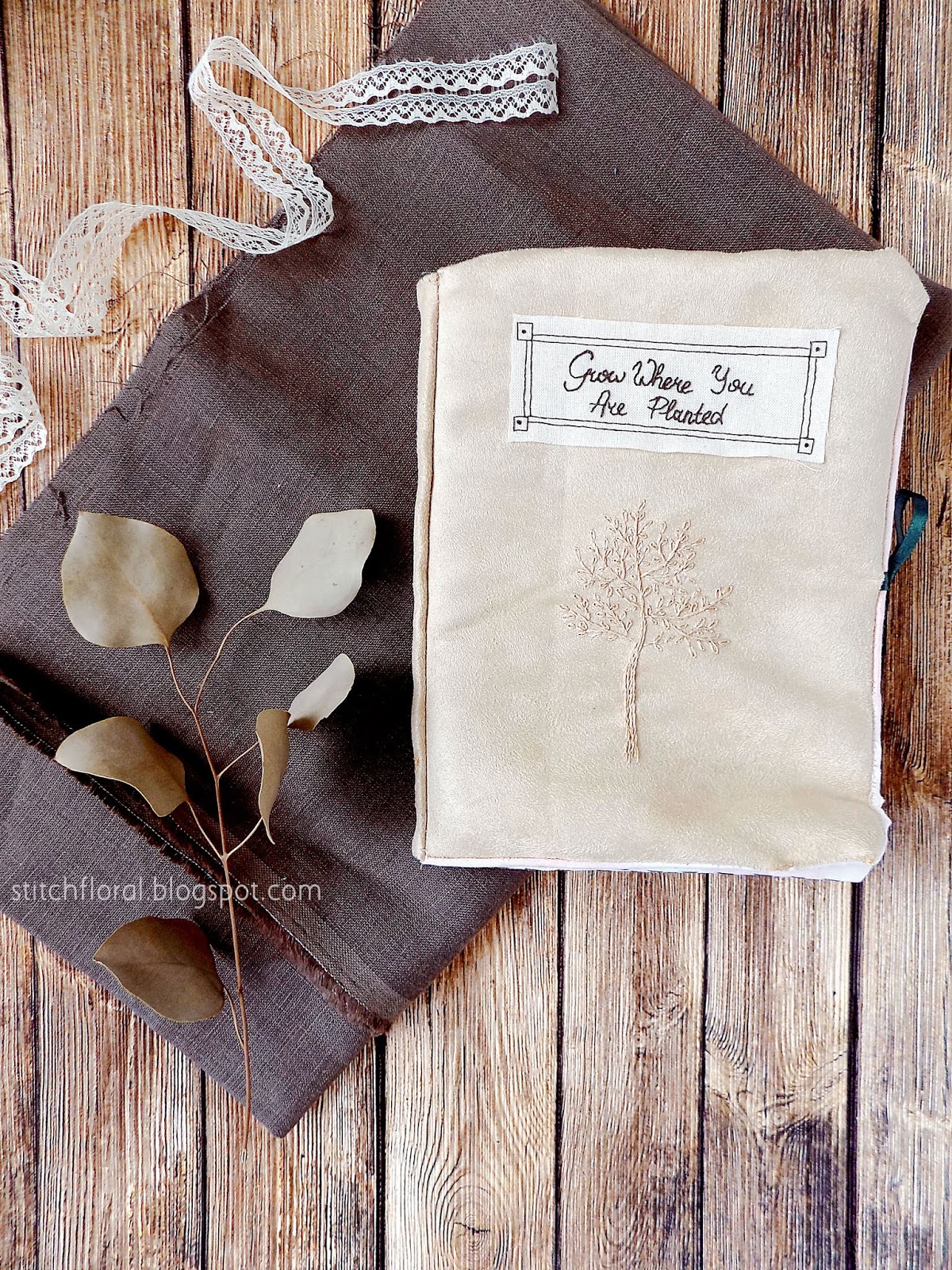 Embroidery Art Journal Complete - Stitch Floral