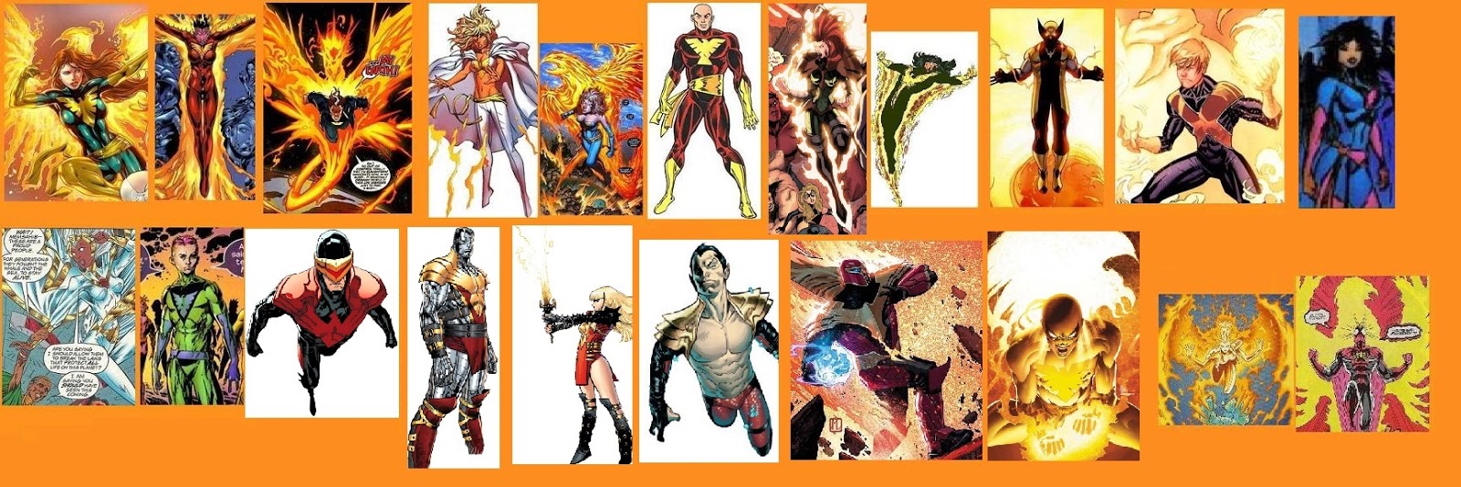 The Comic Book Hero: The Many Hosts of the Phoenix Force