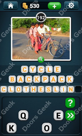 PicWords Level 192 Answers ~ Doors Geek