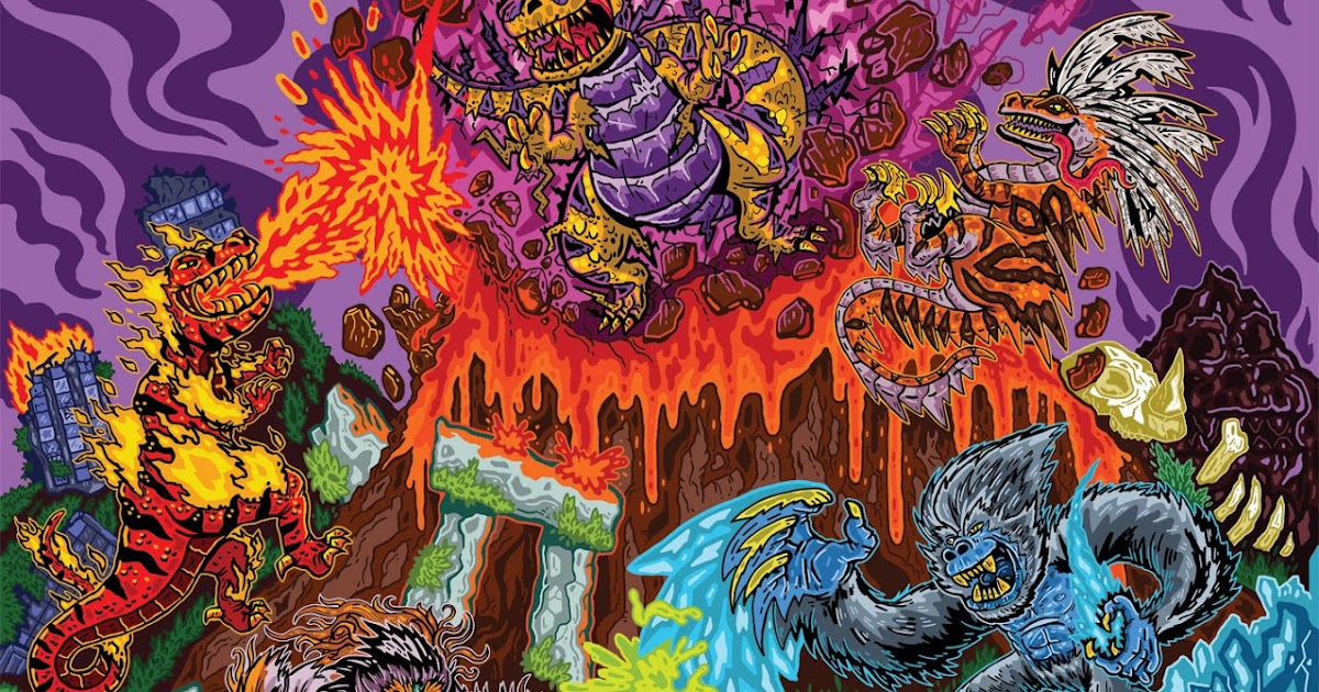 Pretty Weird Art: Pretty Weird Art: Primal Rage Poster