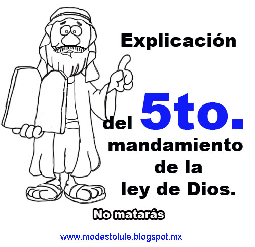 Modesto Lule : QUINTÓ MANDAMIENTO