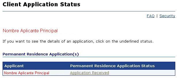 À Bientôt Mty!: Client Application Status – CIC