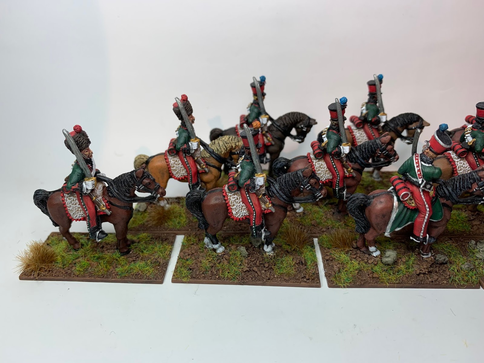 Blue Max Miniatures: French 8th hussars