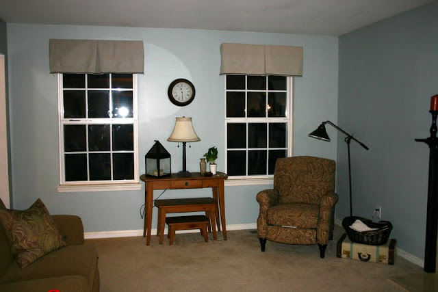 Drop Cloth Window Treatments {Tutorial} | East Coast Creative