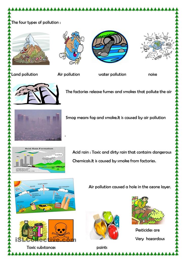 4º C y D: BILINGUAL SUBJECTS: unit 5: POLLUTION