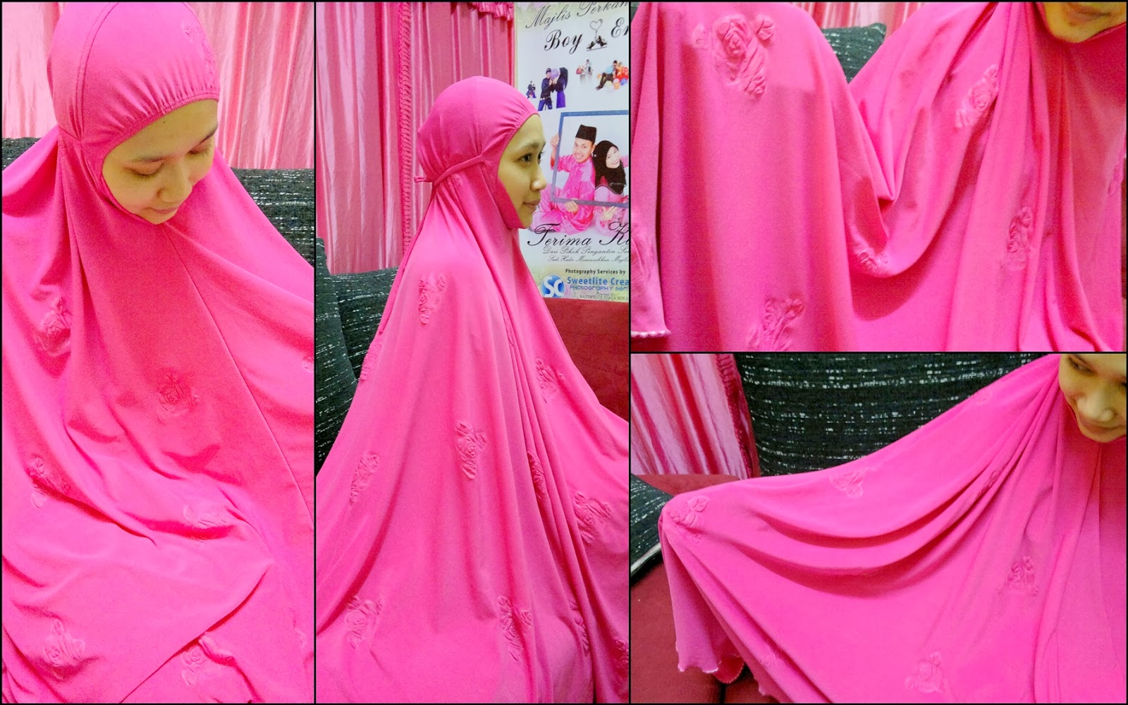 Miliki Telekung Lycra Limited Edition