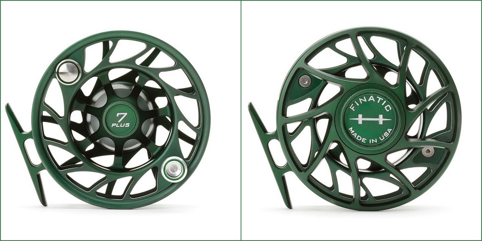 Gorge Fly Shop Blog: Hatch Custom Shop Fly Reels - Green/Silver ...