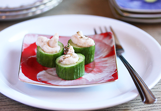 Truffled white bean puree