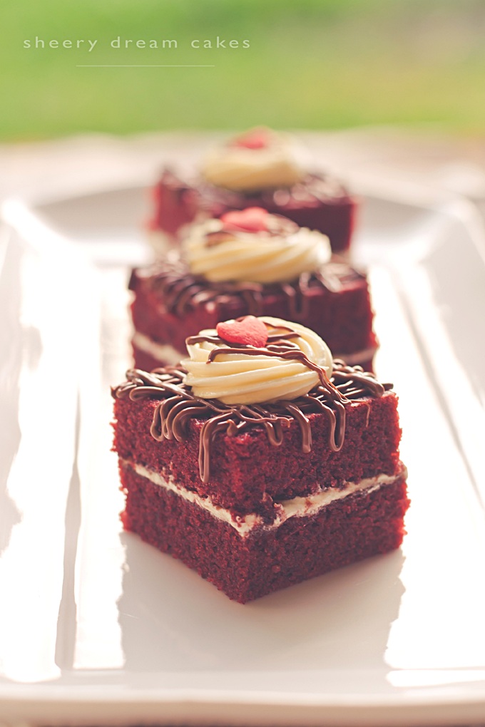 Melley Mey's Kitchen : ~ Nutella & Strawberry Jam Red Velvet Bites ...