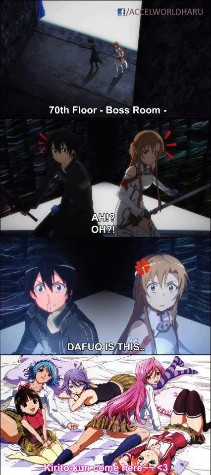 especial de memes de SAO y AW | Accel World