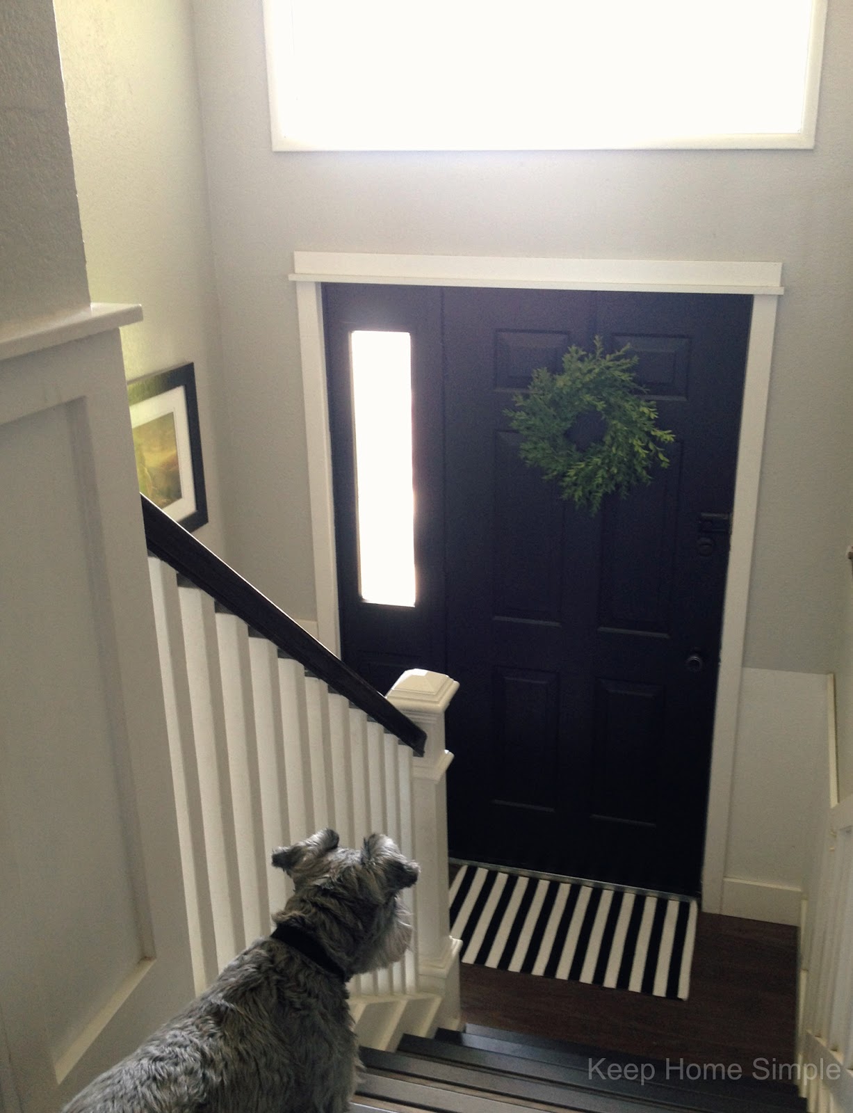 Keep Home Simple: Front Entry Mini Makeover