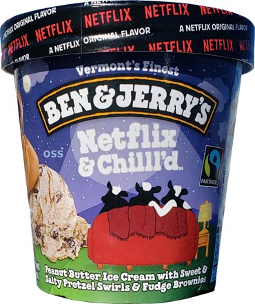 On Second Scoop: Ice Cream Reviews: Ben & Jerry's Netflix & Chilll'd ...