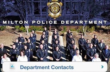 .: Milton police launch MyPD app.