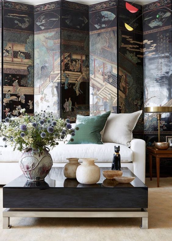 Eye For Design: Decorating With Chinese Coromandel Screens