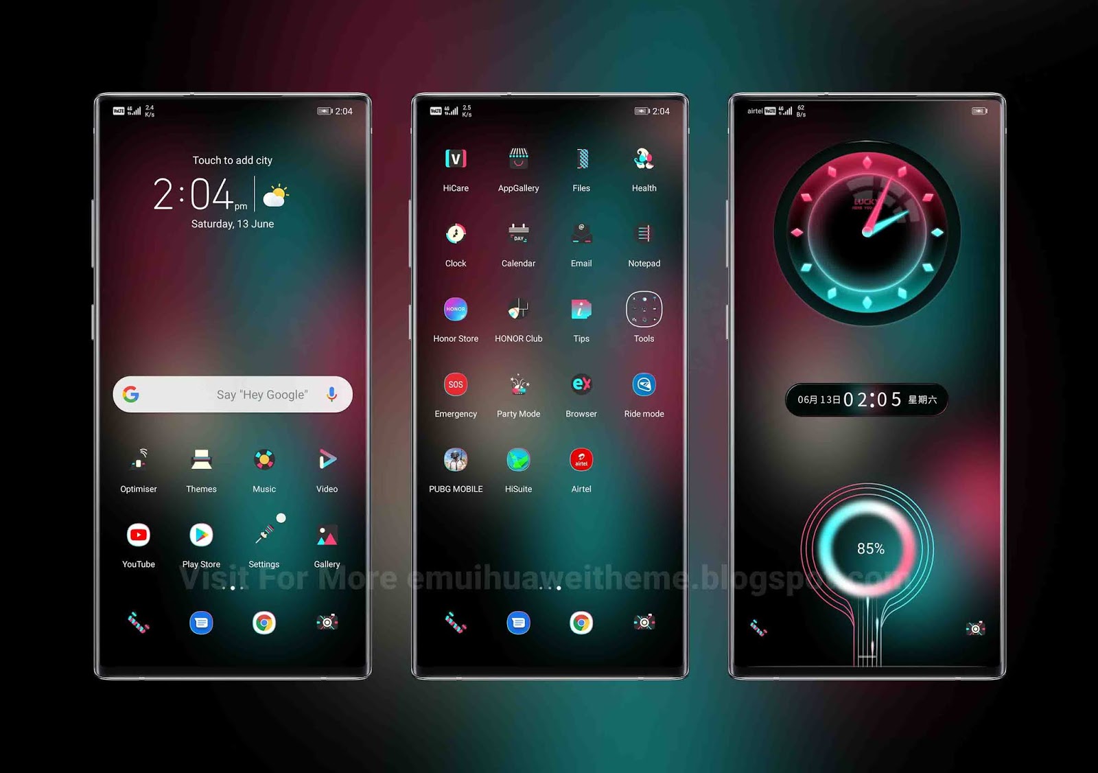 OBSCURE DC THEME FOR EMUI 10 !! EMUI 9.1 DOWNLOADED FOR HUAWEI HONOR ...