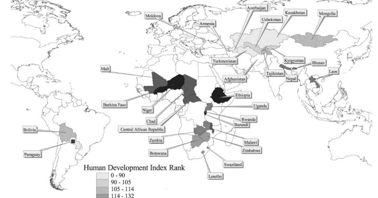 الجغرافيا : دراسات و أبحاث جغرافية: The Challenges Facing Landlocked ...