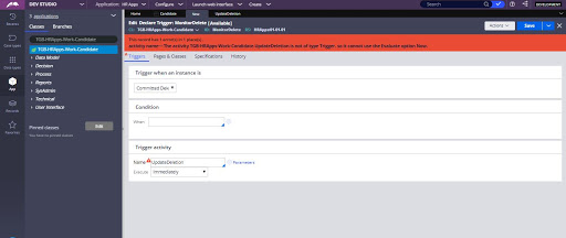 Pega Learnings: Declare Trigger Rule in Pega