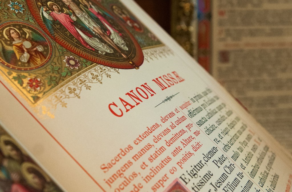 RORATE CÆLI: “The Roman Canon: Pillar and Ground of the Roman Rite ...