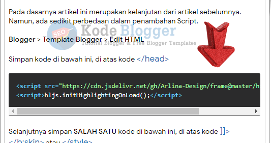 Cara Membuat Kotak Kode Dengan Css Di Blogger Kode Blogger