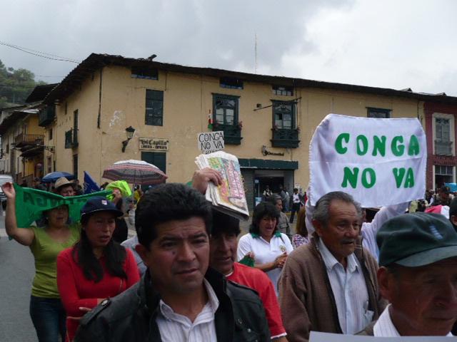 Perú: Exigen la cancelación del proyecto Conga en reinicio de ...