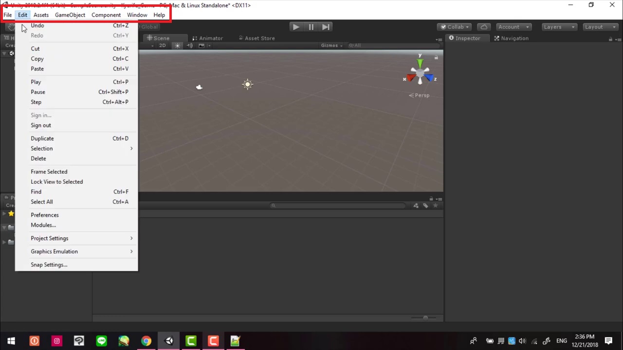 Free Unity download dan install