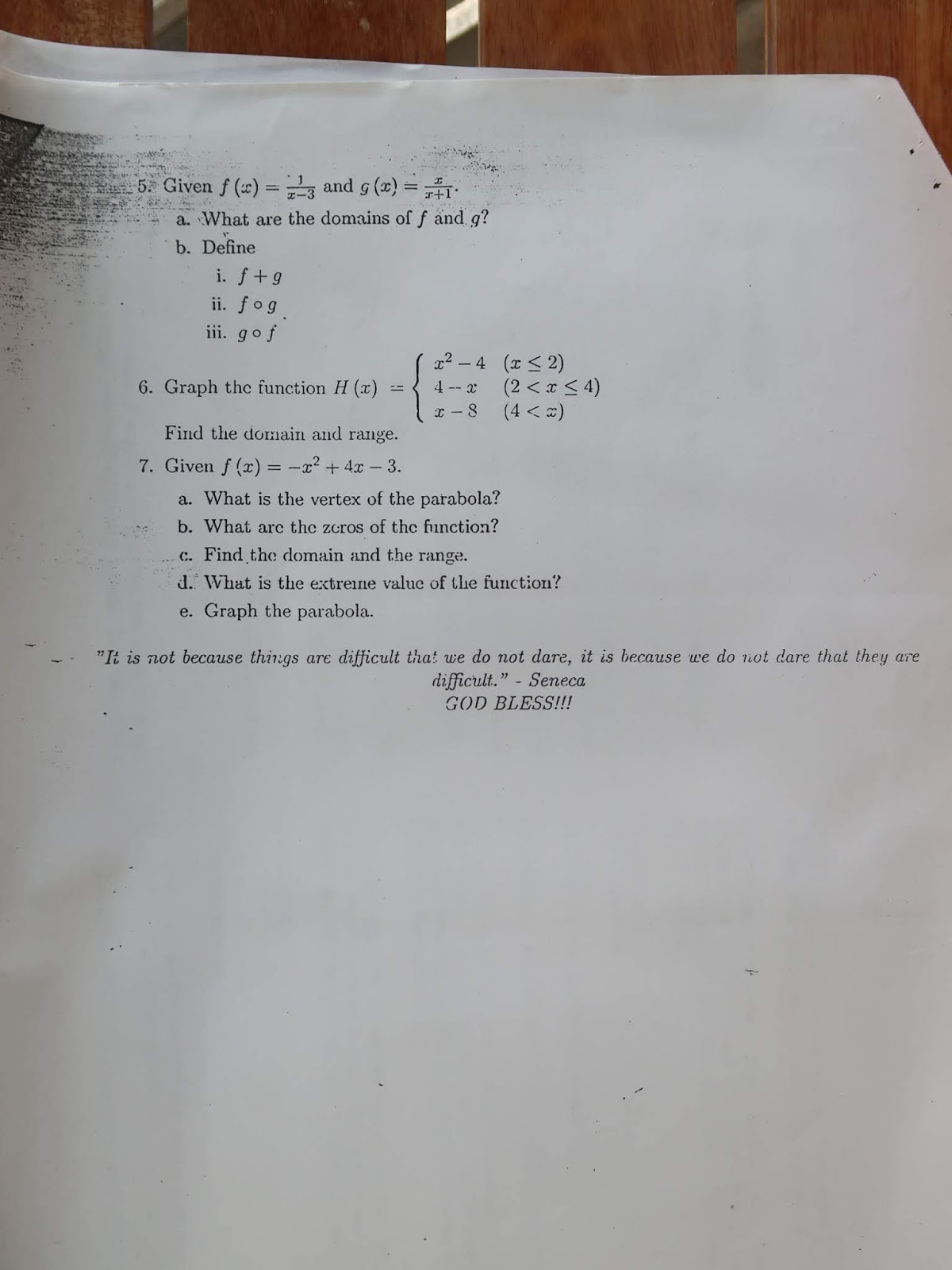 UPD Samplexes, Readings, and Materials: UPD Math 17 (now Math 20 ...