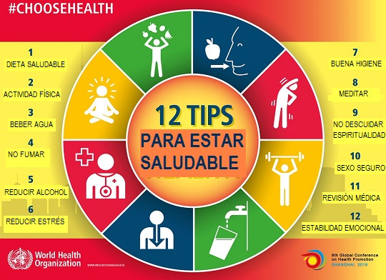PSICOLOGOS PERU: 12 TIPS PARA ESTAR SALUDABLE