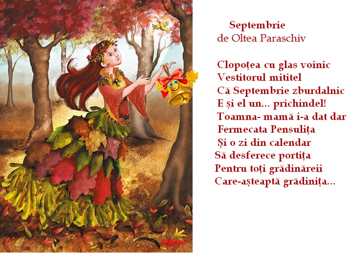 Doamna Fagilor: Cine este Septembrie? Copilul Toamnei ...