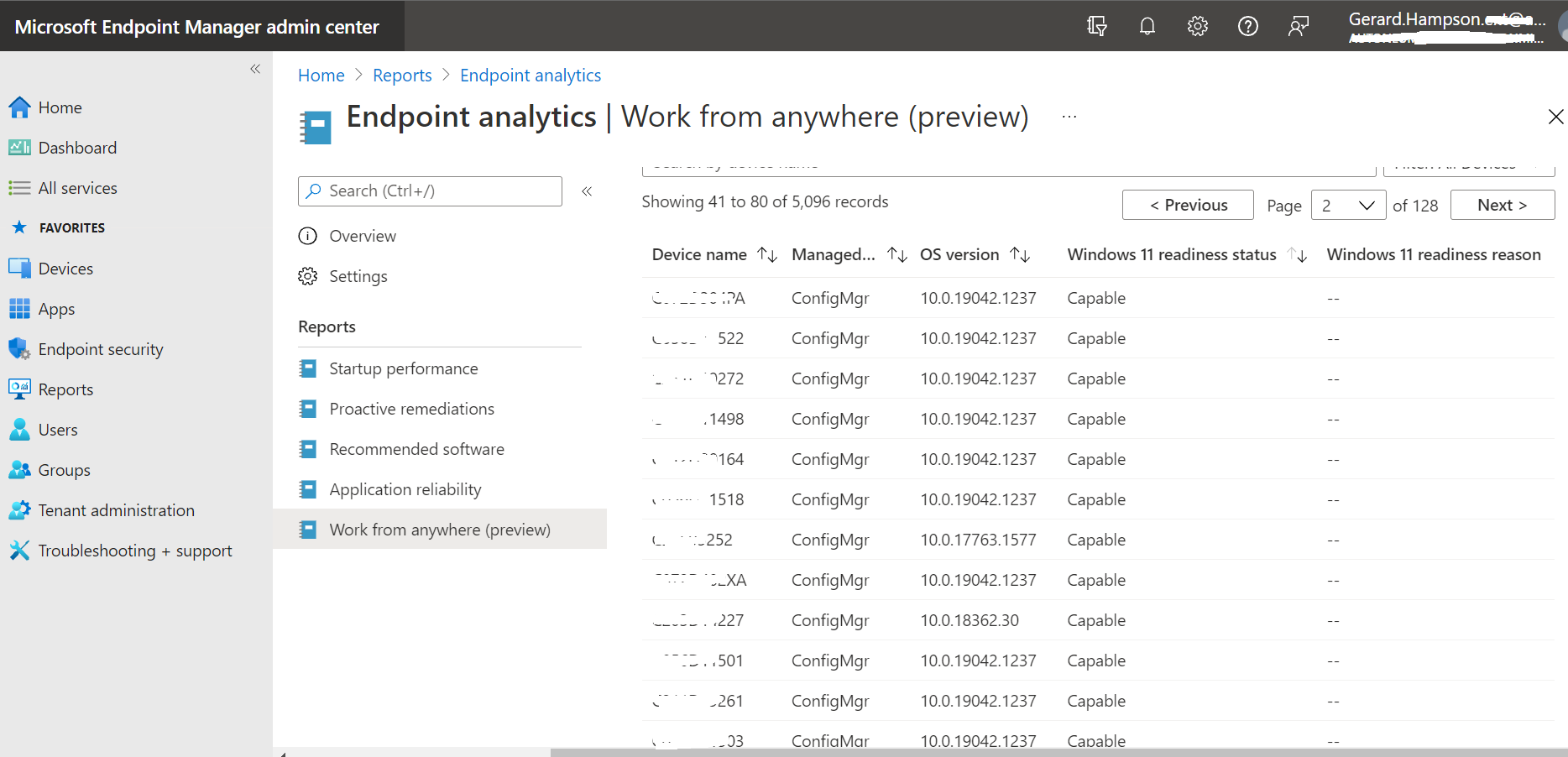 Gerry Hampson Device Management: My first look at Windows 11 readiness