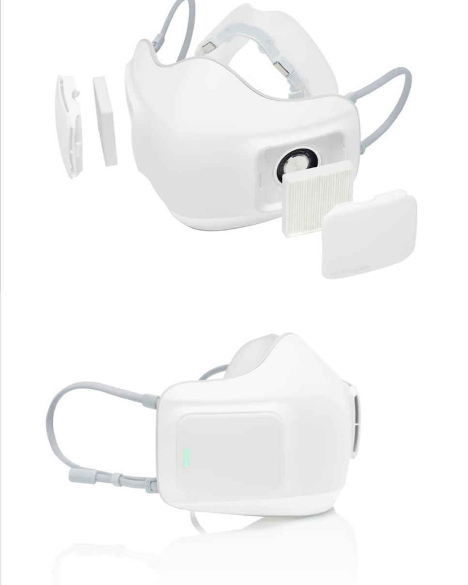 LG Introduces Rechargeable Masks with Fans and Sensors; Is this Covid ...