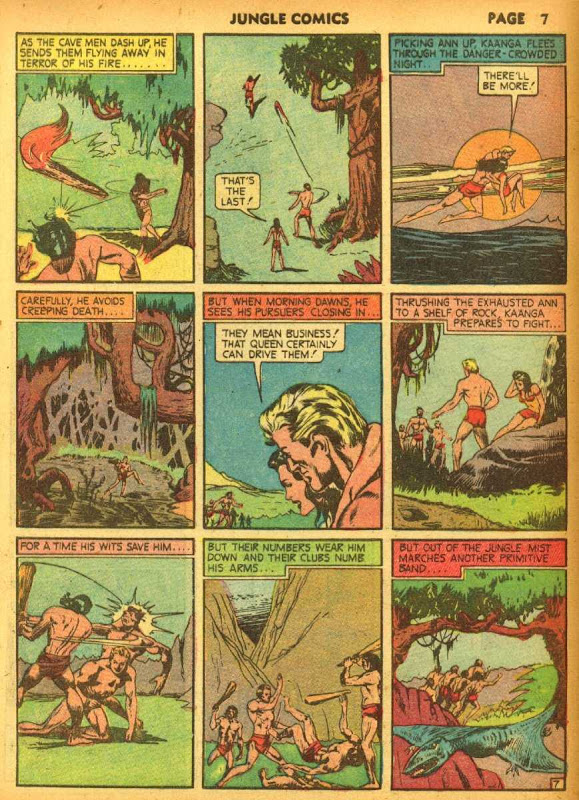 The Comic Book Catacombs: Ka'a'nga in "Caveman Killers" (Fiction House ...