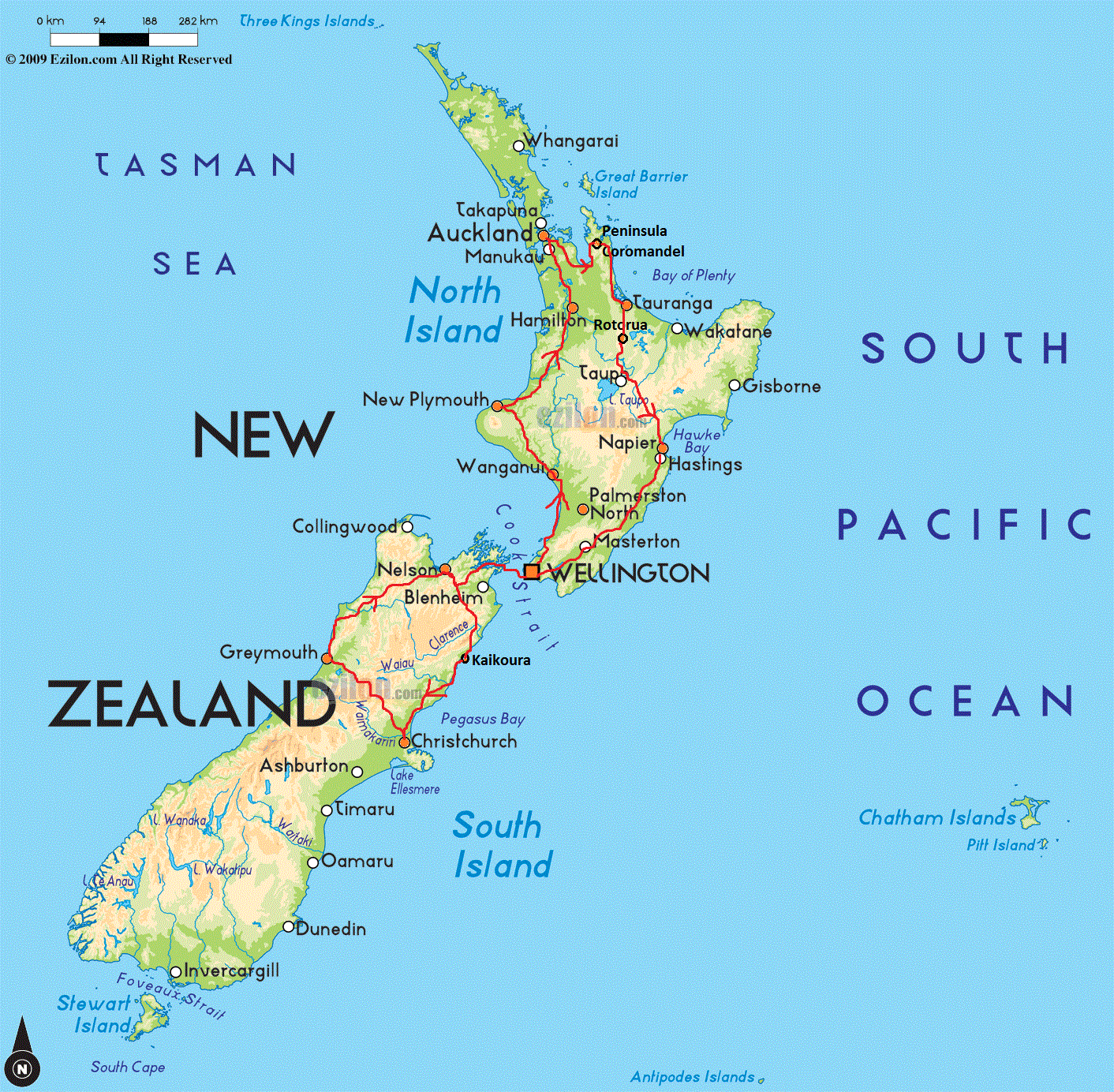 Noua Zeelanda - cel mai frumos capat al lumii: Pe unde am fost in NZ ...