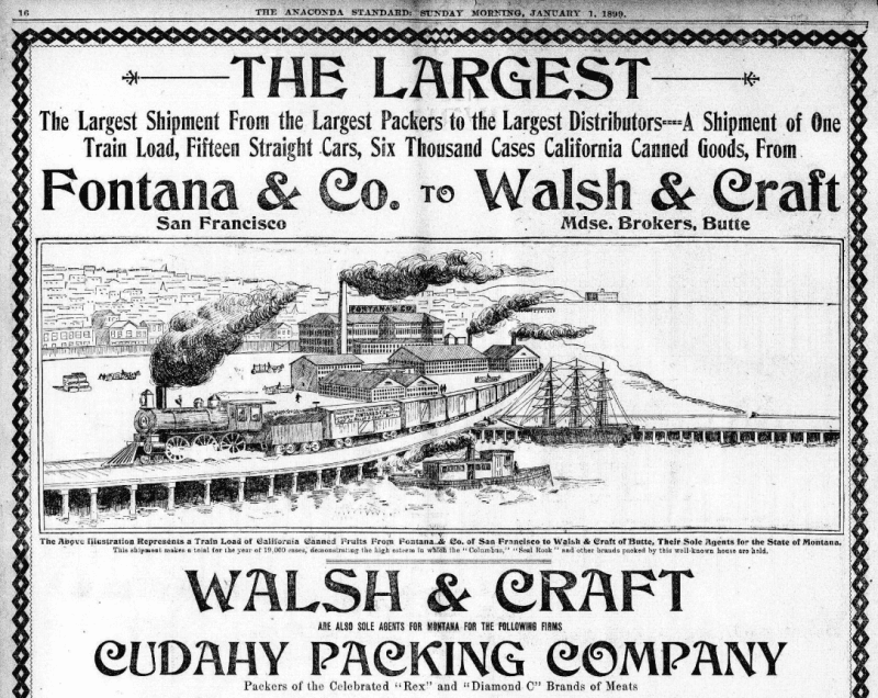 Butte History and "Lost Butte": New Year’s Day 1899