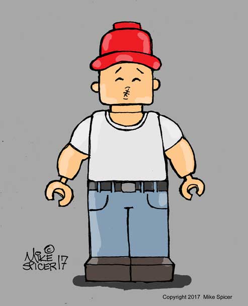 Mike Spicer Cartoonist / Caricaturist.: Leggokenny McMurray