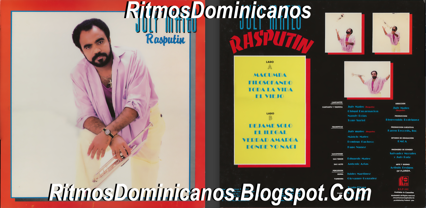 RitmosDominicanos: July Mateo Rasputin - Self (LP) FLAC