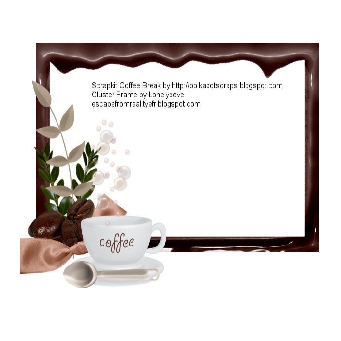 Escape From Reality Blog: FTU 'Coffee Break' Cluster & Cluster Frames