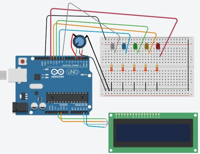 JonDent - Exploring Electronic Music: i2c LCD & encoder - scrollable menu