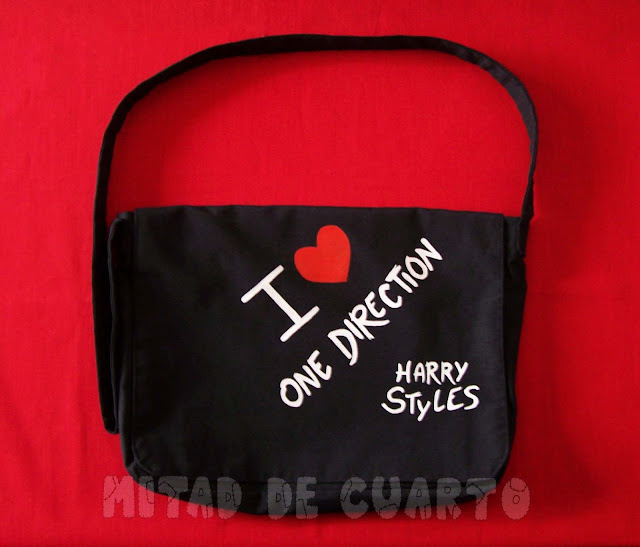 Mitad de cuarto: Bolso bandolera One Direction