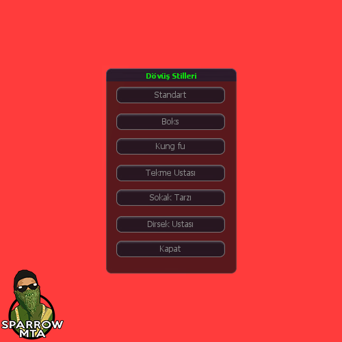 SparroW | MTA Scriptleri