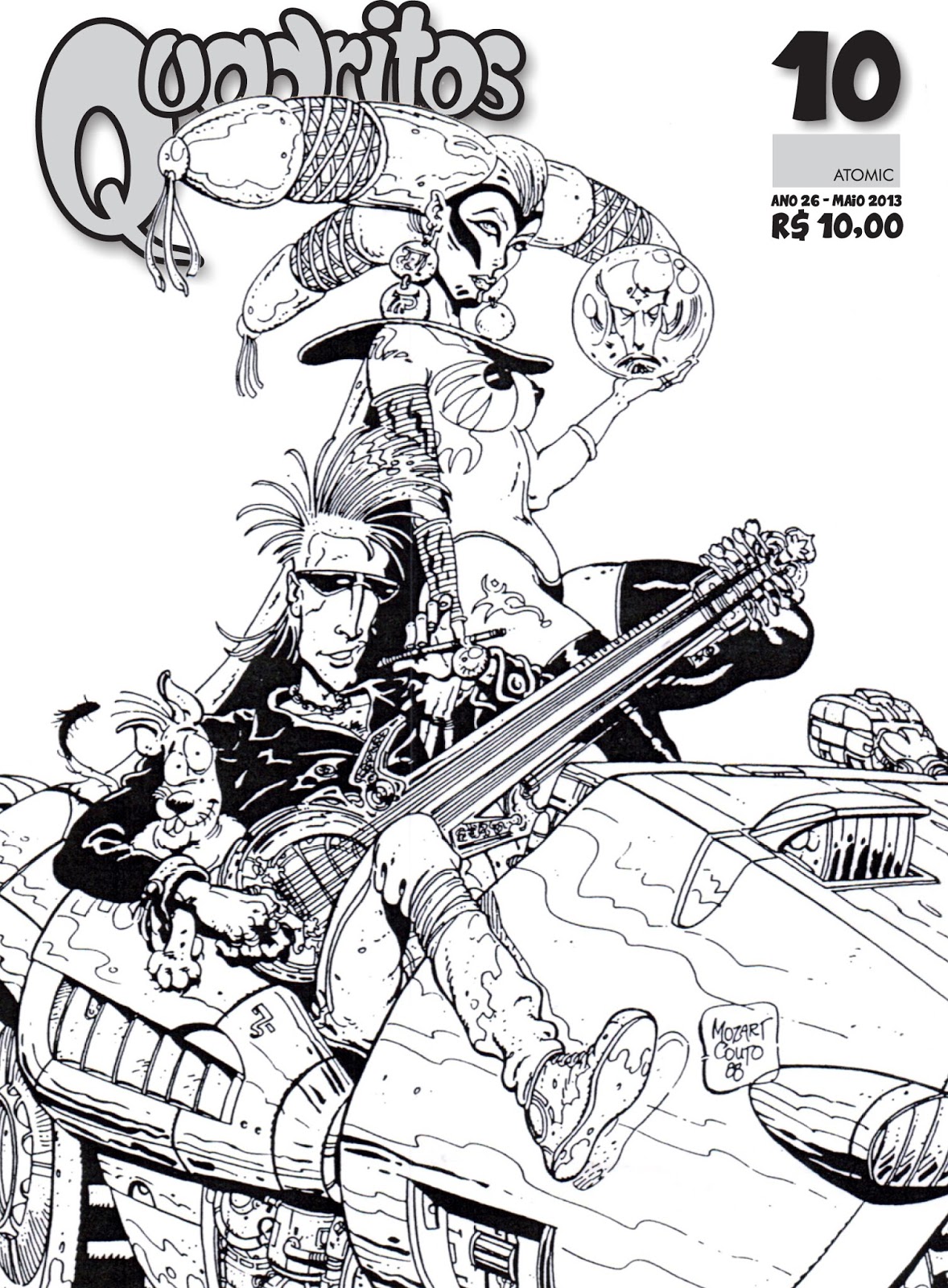 Atomic Editora: Quadritos - complete sua coleção