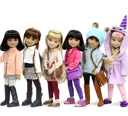 Living A Doll's Life : Introducing Ruby Red Fashion Friends 14" Dolls