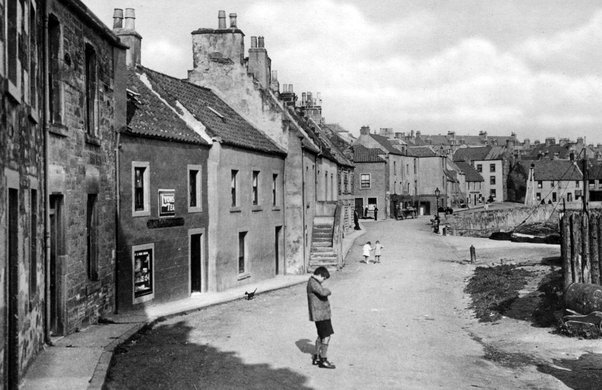 Tour Scotland: Old Photograph West Foreshore Street St Monans East Neuk ...